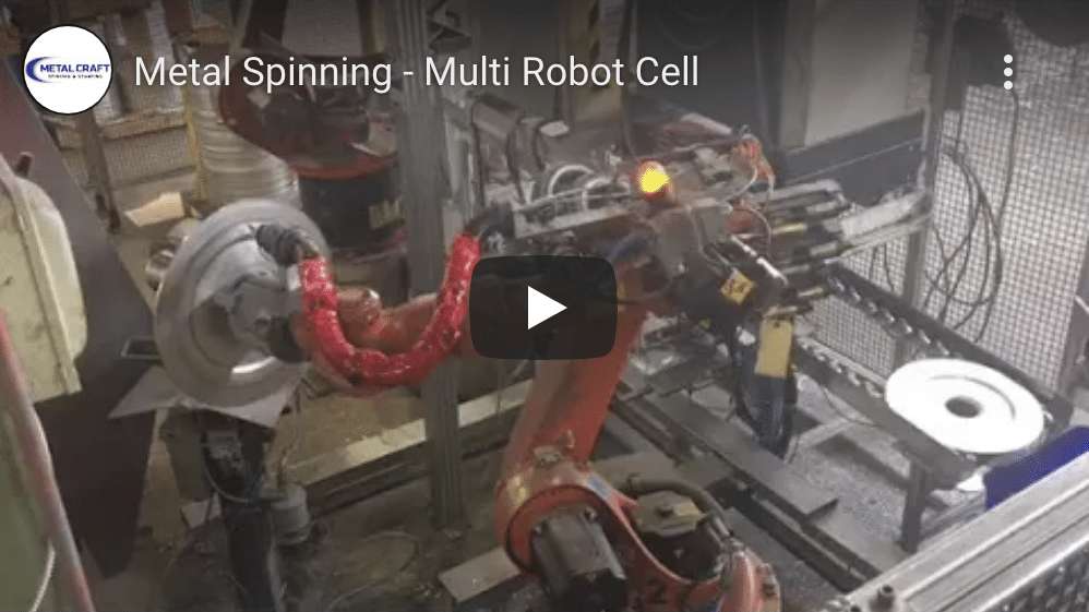 Metal Spinning - Multi Robot Cell